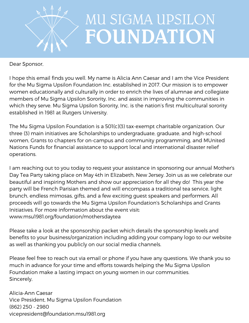 2 | Mu Sigma Upsilon Sorority, Inc.